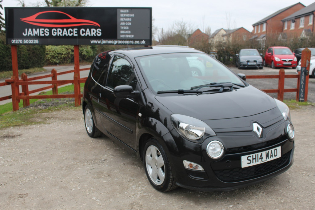 SOLD - Used RENAULT TWINGO 2014 Black in Crewe, Cheshire | James Grace Cars